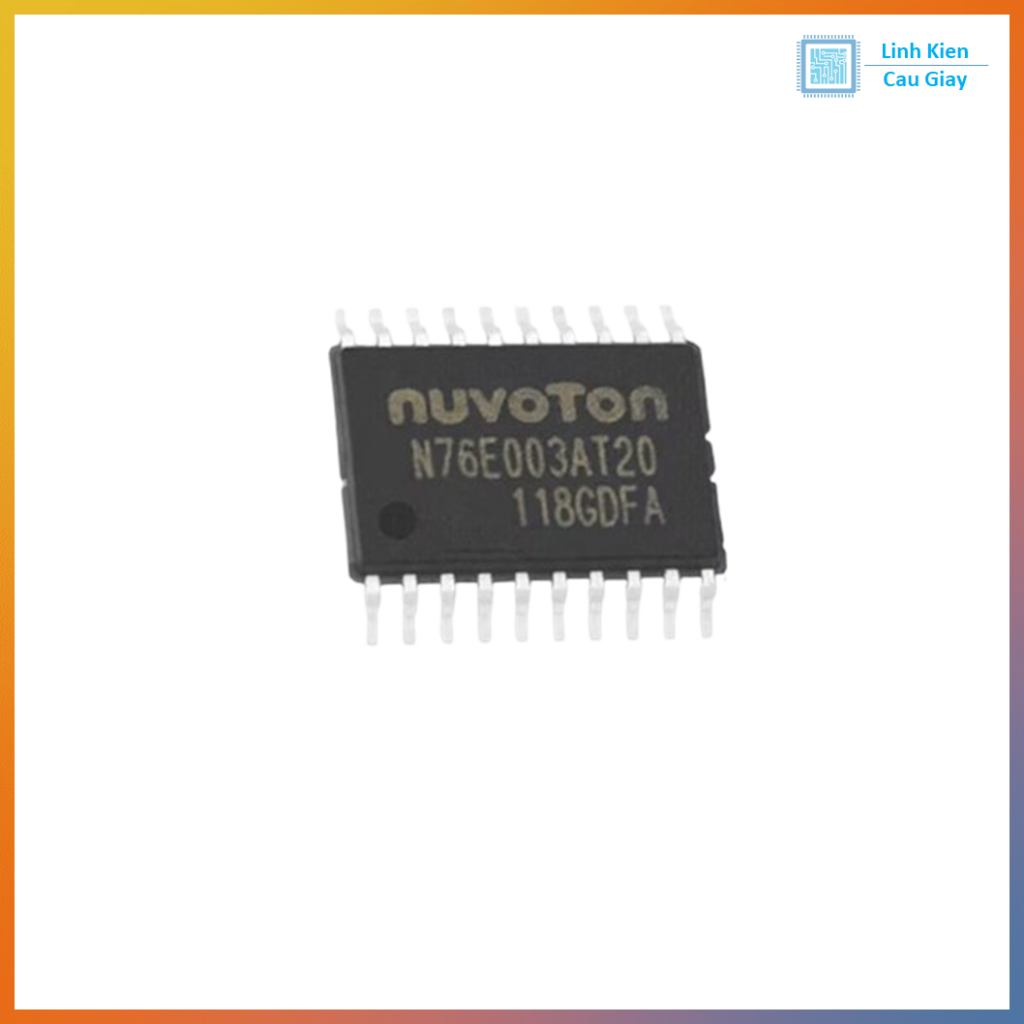 IC N76E003AT20 – Vi điều khiển 8051 Nuvoton – TSSOP20 | Shopee Việt Nam