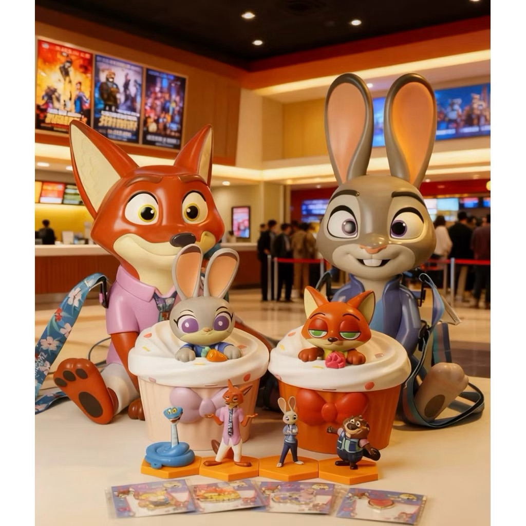 [ZOOTOPIA 2] Ly Phim Zootopia 2 - Phi Vụ Động Trời 2 - Ly nước rạp phim ...