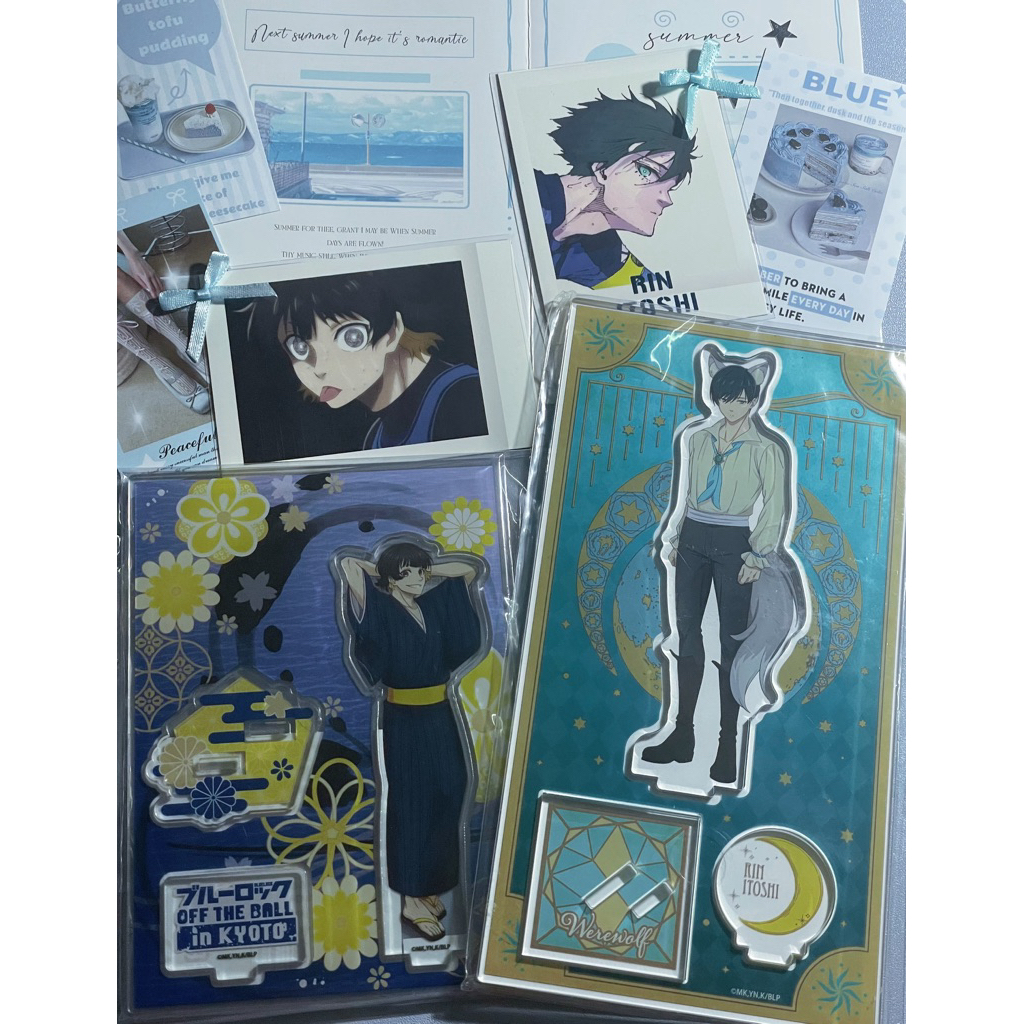 [Sẵn]Mô hình Standee Rin Bachira Anime Blue Lock Acrylic Figure ...