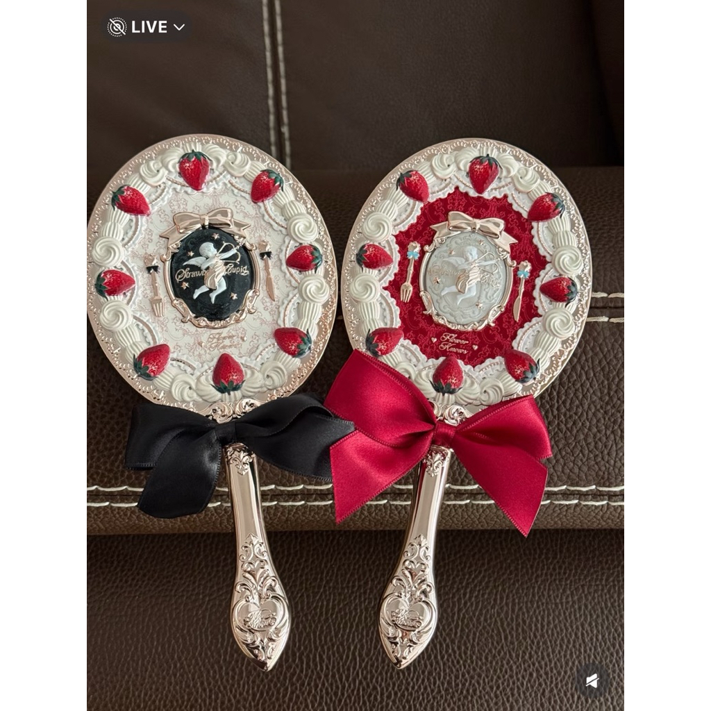 Gương cầm tay Flower Knows Strawberry Cupid | Shopee Việt Nam