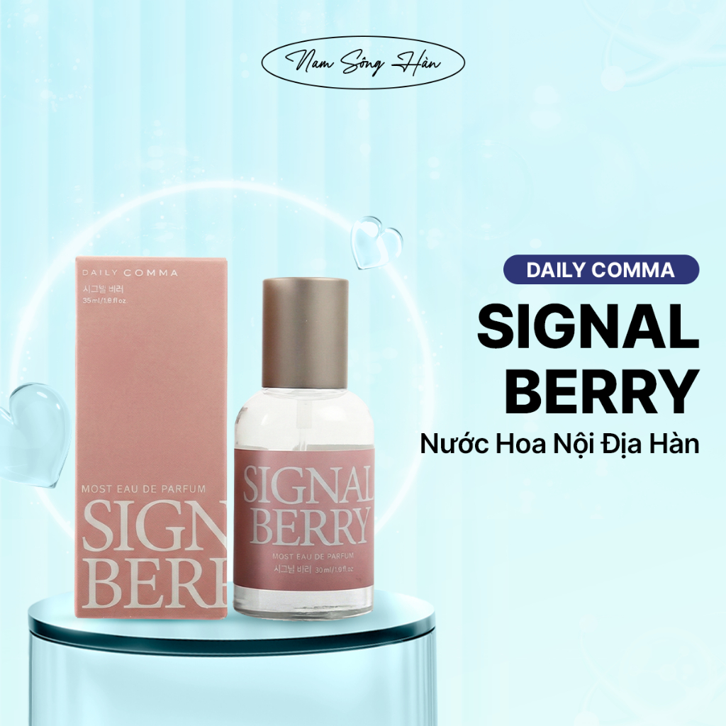 Nước hoa nội địa Hàn Quốc Daily Comma Most Eau de Parfum SIGNAL BERRY ...