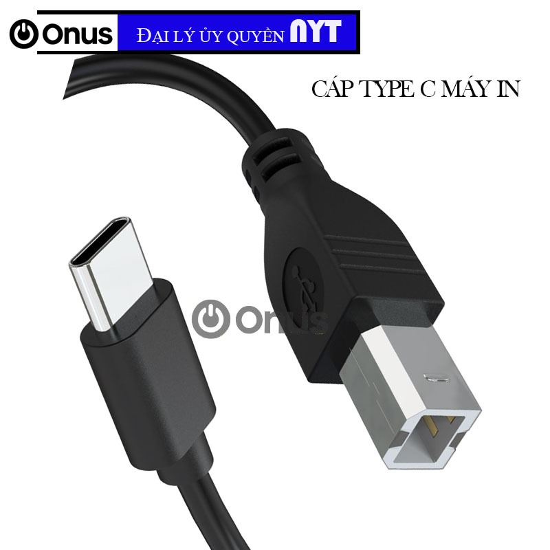 Cáp Máy In Cổng Type C / Cổng USB To USB-B 2.0 Truyền Dữ Liệu 480Mbps ...