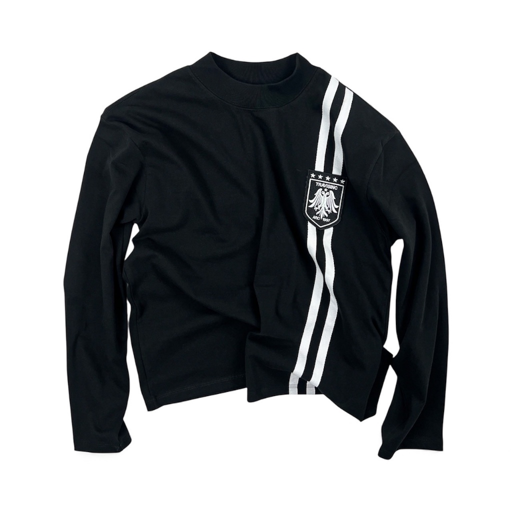 Travis Double-Line Royal Badge Boxy Long Sleeve | Shopee Việt Nam