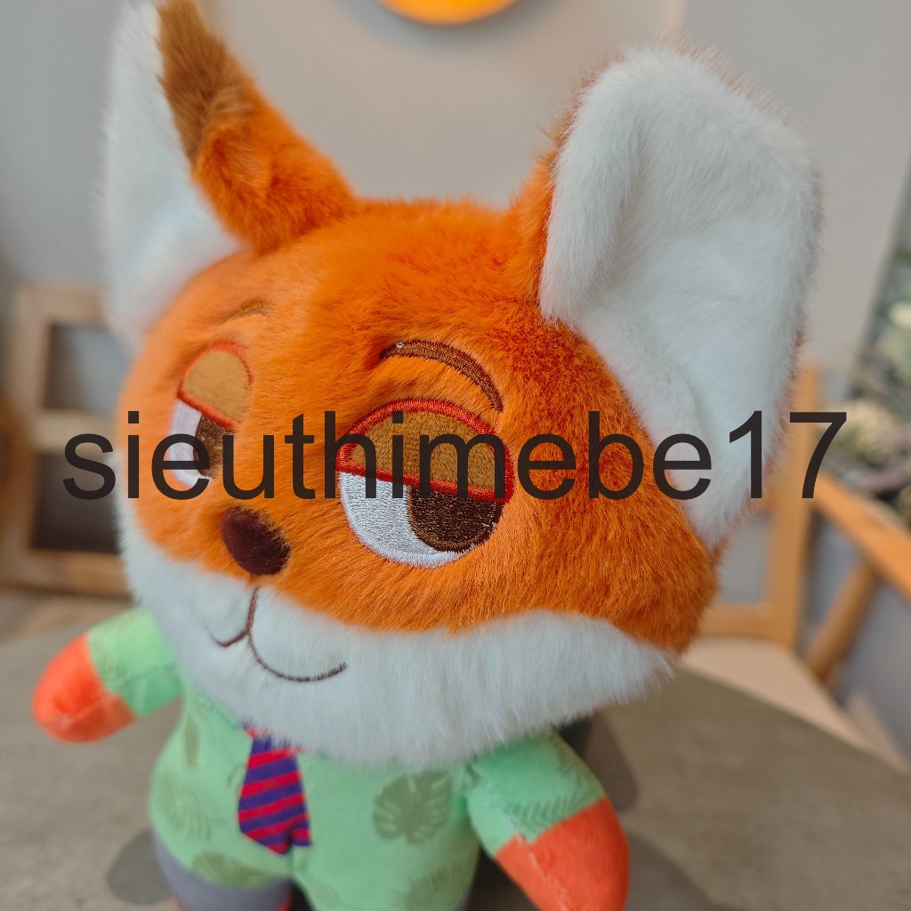 Gấu bông hình Cáo Nick 30cm, Thỏ Judy 30cm, gấu bông Zootopia dễ thương ...