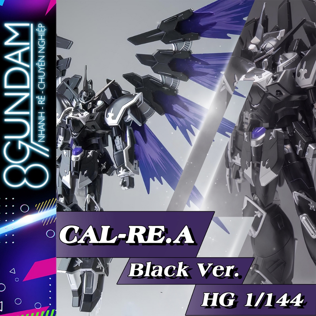 [CÓ SẴN] Mô Hình Lắp Ráp HG Black Knight Squad Cal-re.A BLACK ver ...