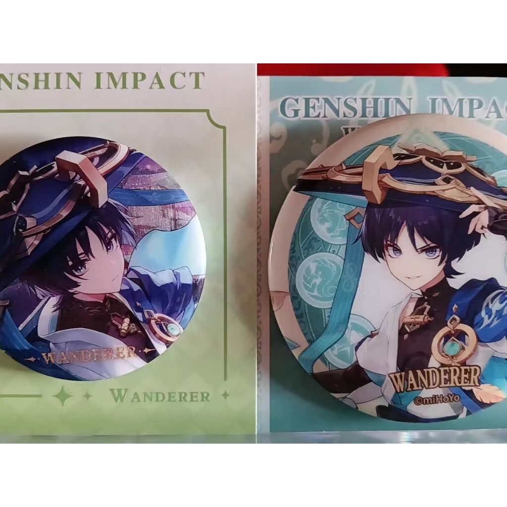 [Official/Sẵn] Badge/Seris Chủ Đề Thành Phố Sumeru Nhân Vật Wanderer ...