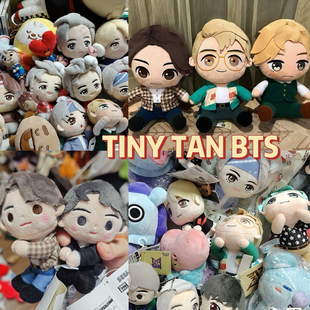 Gấu bông TINY TAN BTS - BT21 NTA - 2HAND Chibi chính hãng Nhật Bản ...