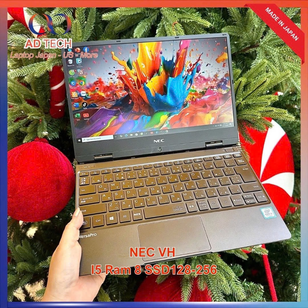Laptop Mini NEC VersaPRO VH I5/8GB/128GB SSD/12.5inch FHD siêu nhỏ gọn ...