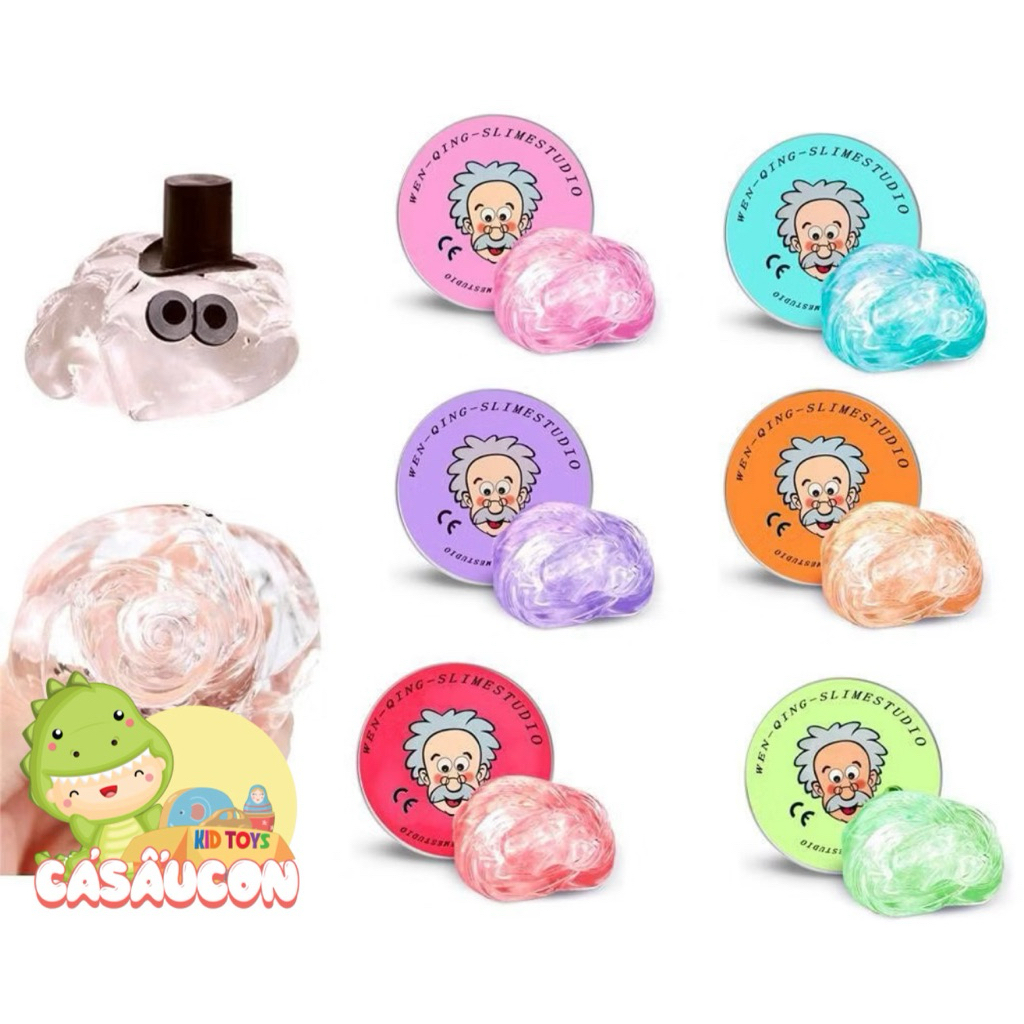 Slime nhựa dẻo thủy tinh trong suốt nhiều màu | Shopee Việt Nam