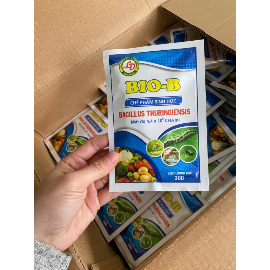 Chế Phẩm Sinh Học Bio-B BACILLUS THURINGIENSIS Gói 30g | Shopee Việt Nam