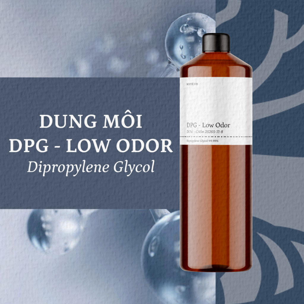 Dipropylene Glycol (DPG Low Odor) không mùi dung môi dầu thơm, nước hoa ...