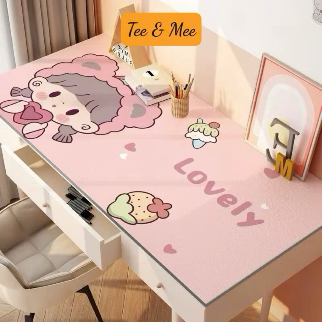 Thảm trải bàn máy tính Thảm trải bàn chống dầu da PU - Tee Mee | Shopee ...