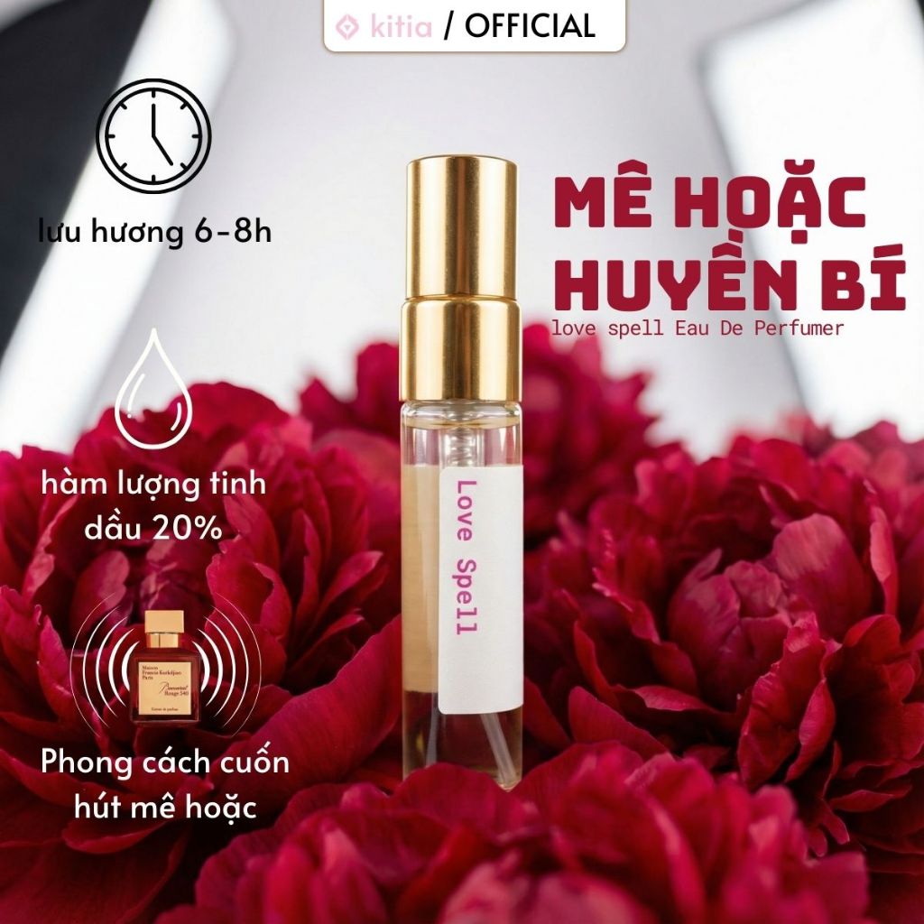 Tinh dầu nước hoa siêu thơm – Love Spell | Bold Charm | Soft Muse – 3 ...