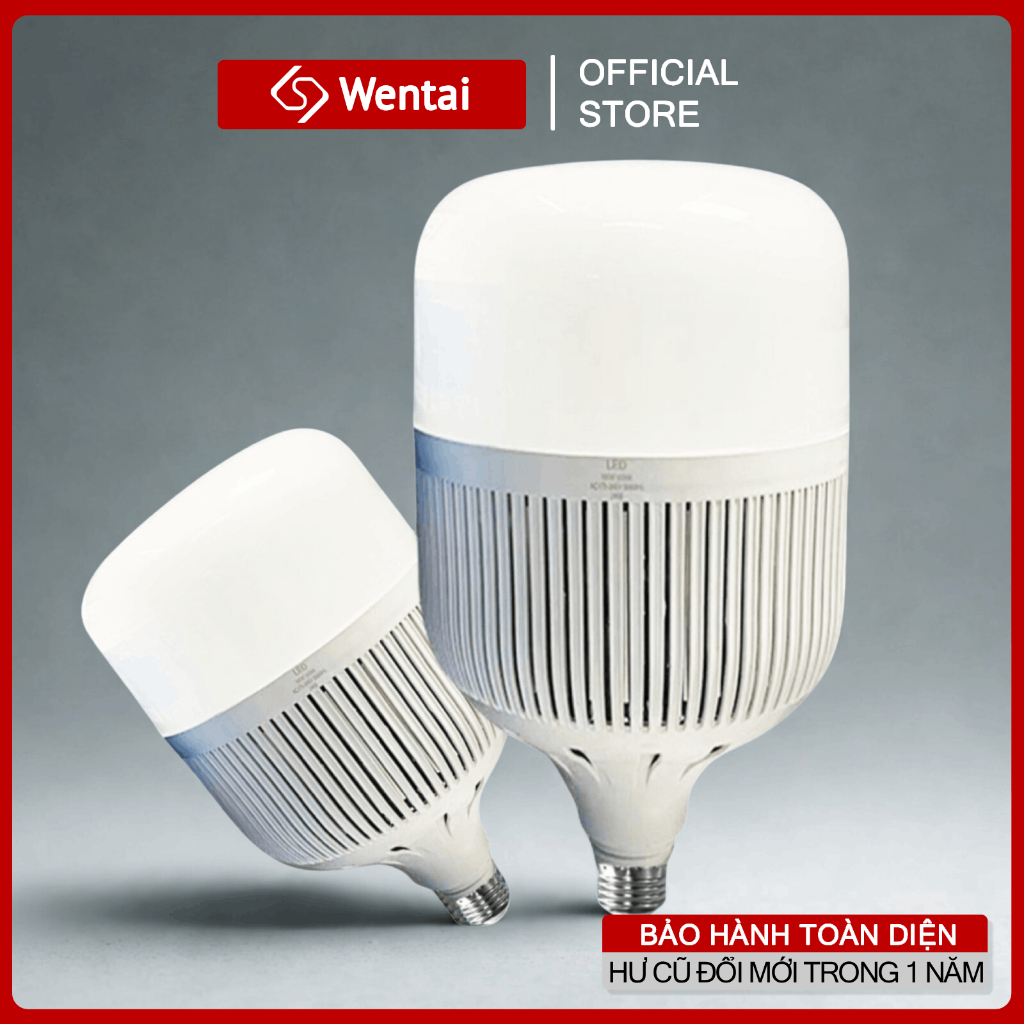 [HCM]Bóng đèn Led Bulb 60w 80w 100w công suất đui E27 tản nhiệt NHÔM ...