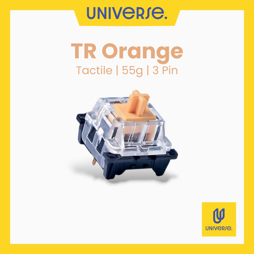 10 Switch TR Orange Switch Tactile 3 Pin 50g Công Tắc Bàn Phím Cơ ...