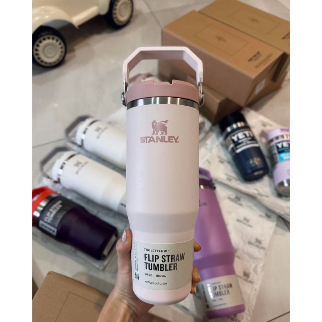 Ly Giữ Nhiệt Stanley Flip Straw Tumbler Chính Hãng 30oz & 40oz (USA ...