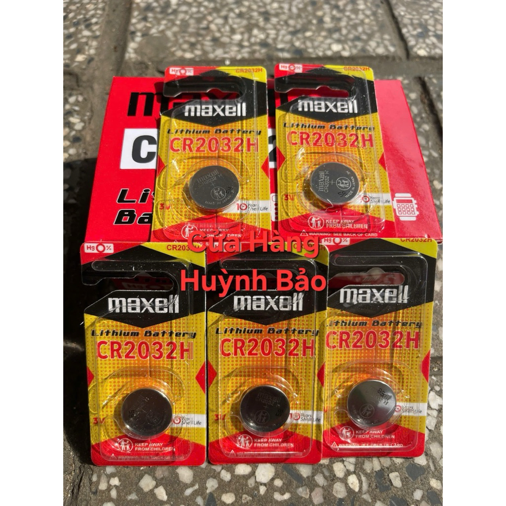 Pin CR 2032,Pin Vario,Toyota,Honda Chính Hãng Maxell | Shopee Việt Nam
