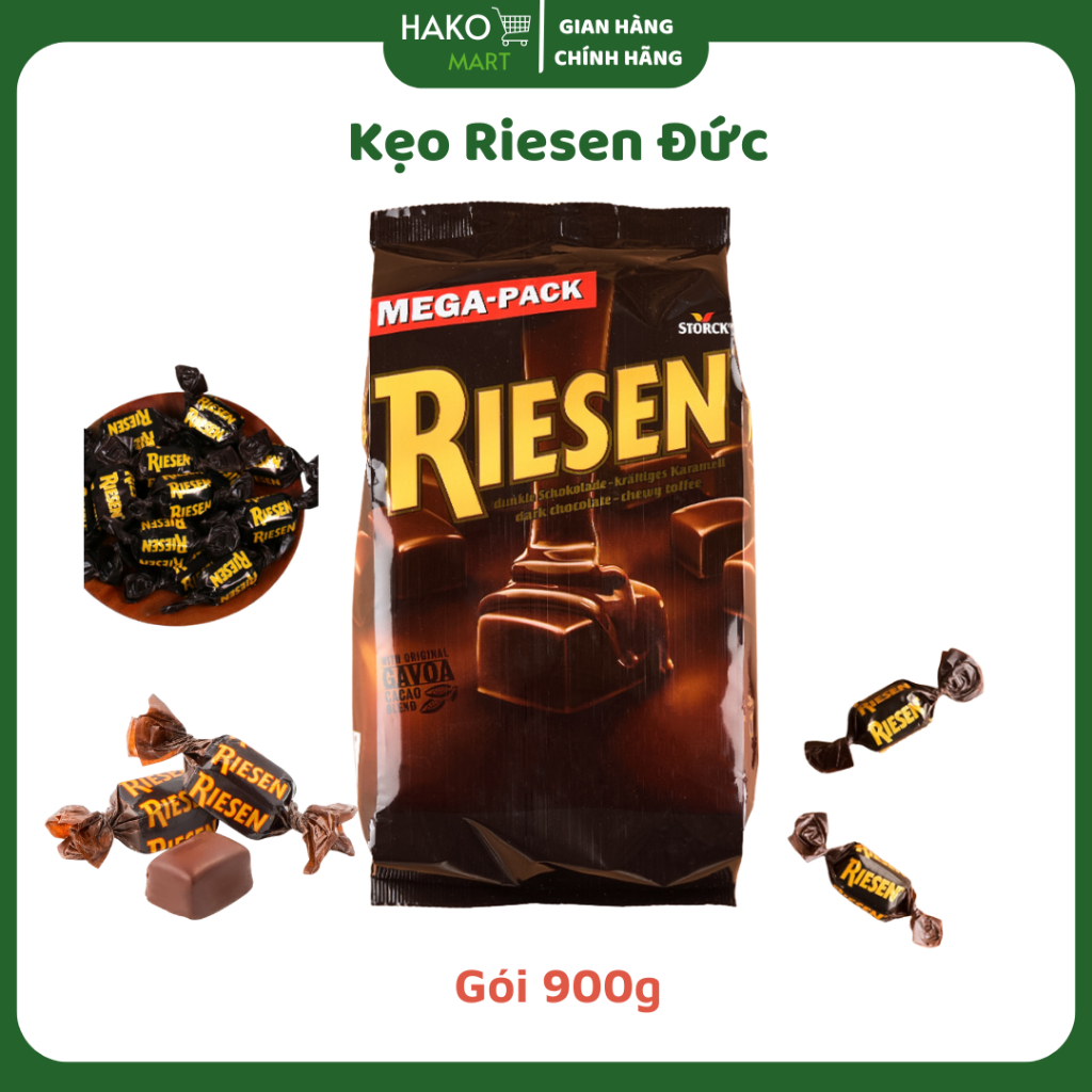 Kẹo Socola Đen Nhân Mềm Riesen Chewy Toffee Đức | Shopee Việt Nam