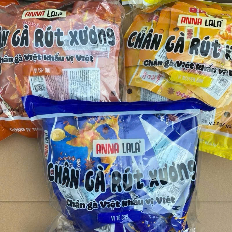 Chân Gà Rút Xương Anna Lala ~ Combo 20 Gói | Shopee Việt Nam