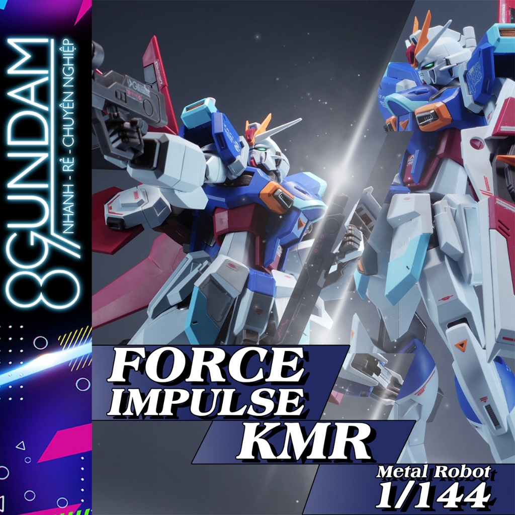 [SẮP VỀ] Mô Hình Lắp Ráp KMR Metal Robot Force Impulse (tặng kèm base ...
