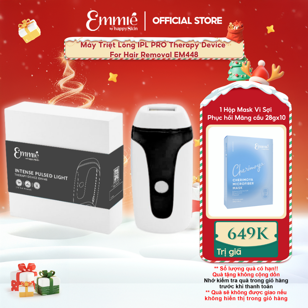 Máy Triệt Lông Công nghệ IPL PRO Therapy Device For Hair Removal EM448 ...