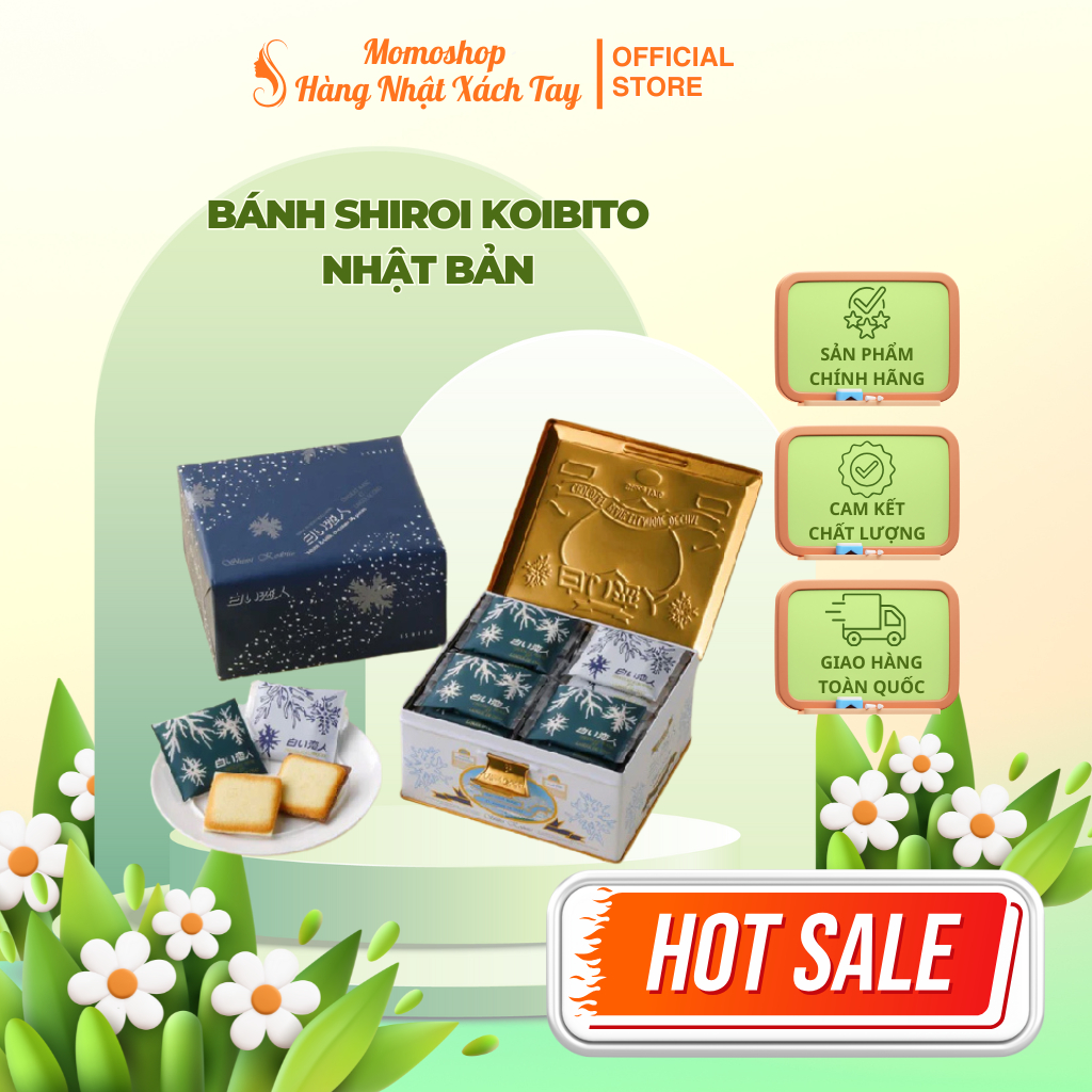 Bánh Shiroi Koibito Nhật Bản – Người Tình Tuyết Trắng – Full Size ...