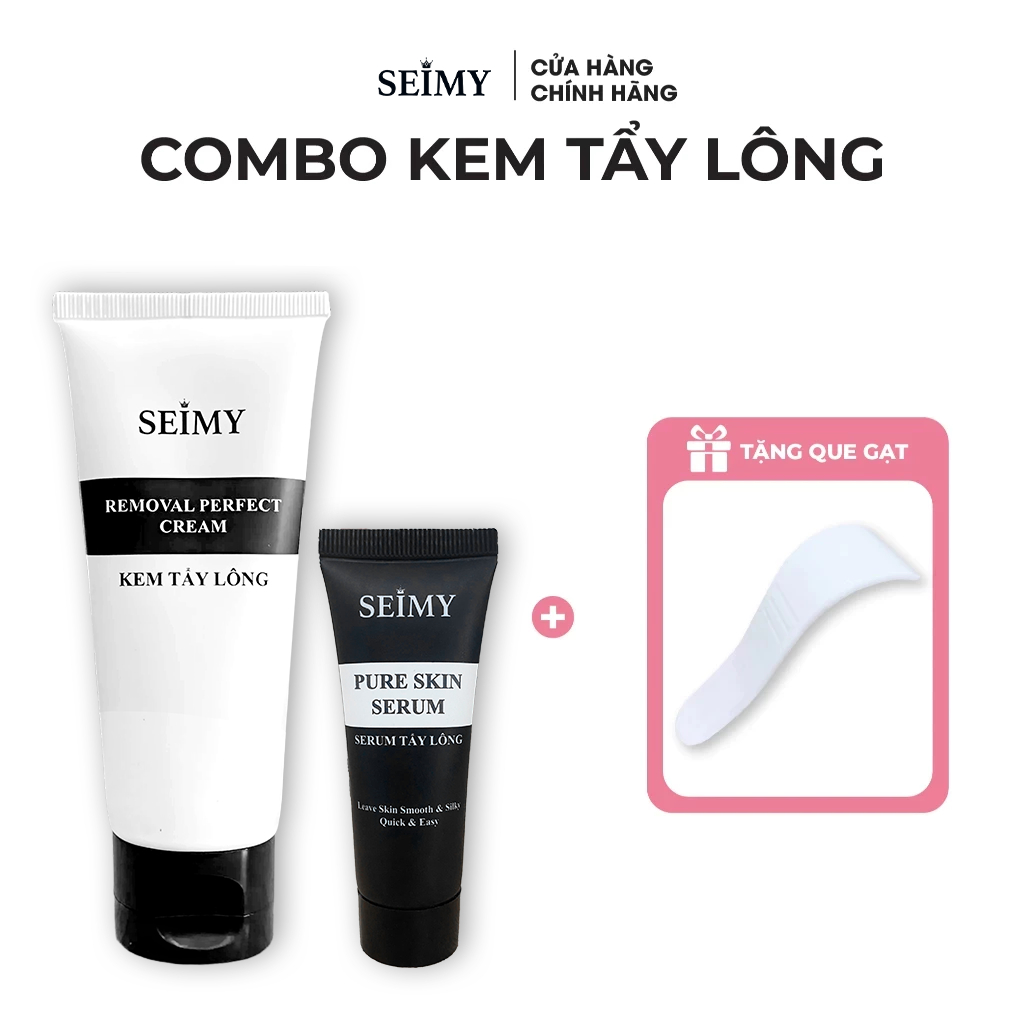 Combo Kem Tẩy Lông Removal Perfect Cream 100ml Và Serum Tẩy Lông Seimy ...