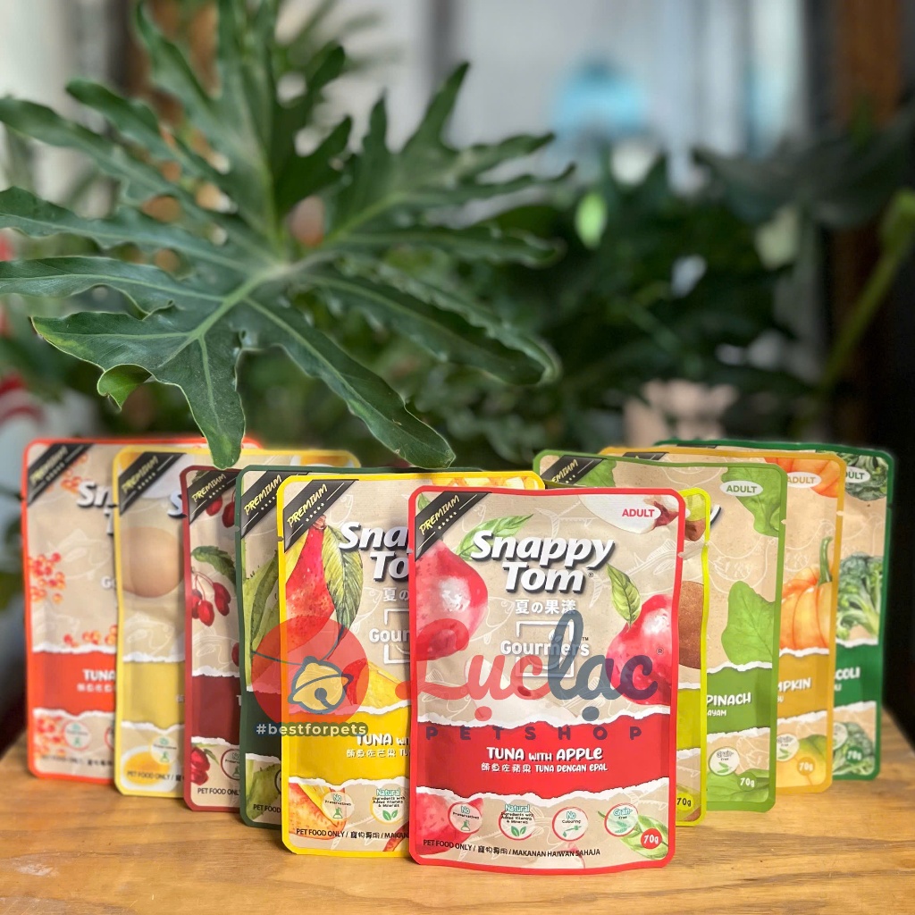 Pate Snappy Tom Fruit cao cấp cho mèo - Gói 70g | Shopee Việt Nam
