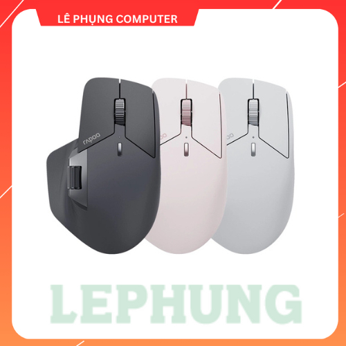 Chuột không dây Rapoo MT760 |Size to (Pin sạc:800mAh,101g,4000DPI)Kết ...