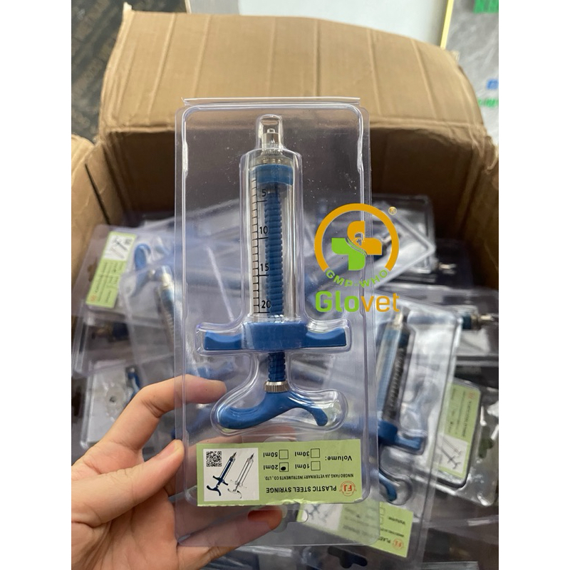 Xi lanh Meka Plastic Steel Syringe chịu nhiệt tốt công nghệ Đức 10ml ...