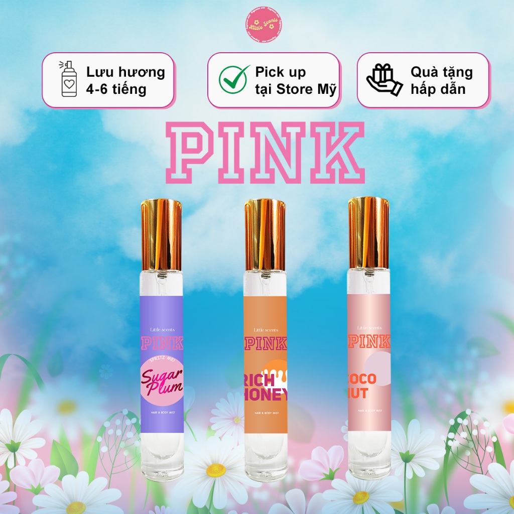 [ Test 10ml ] Victoria's Secret- PINK COLLECTION 1 - Hair & Body Mist ...