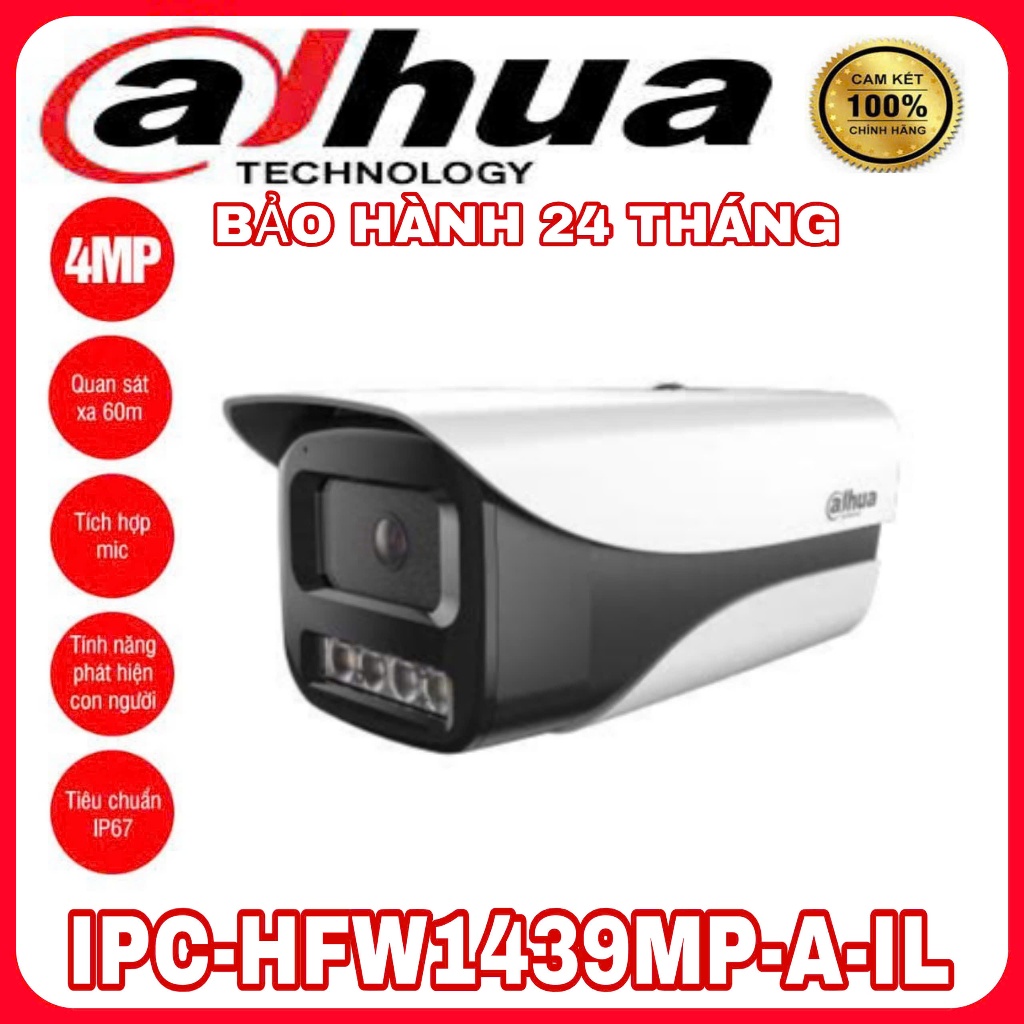Camera IP 4MP DAHUA DH-IPC-HFW1439MP-A-IL | Shopee Việt Nam