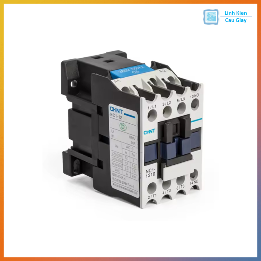 Contactor CHINT CJX2 cuộn hút 220V (12A/18A/32A) | Shopee Việt Nam