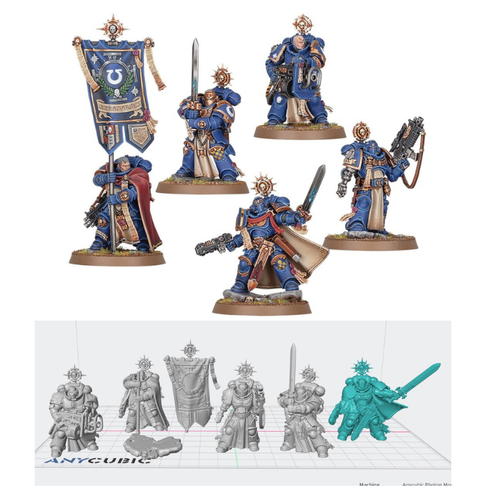 Mô hình in 3D Resin WH_30K_40K ULTRAMARINE SQUAD | Shopee Việt Nam