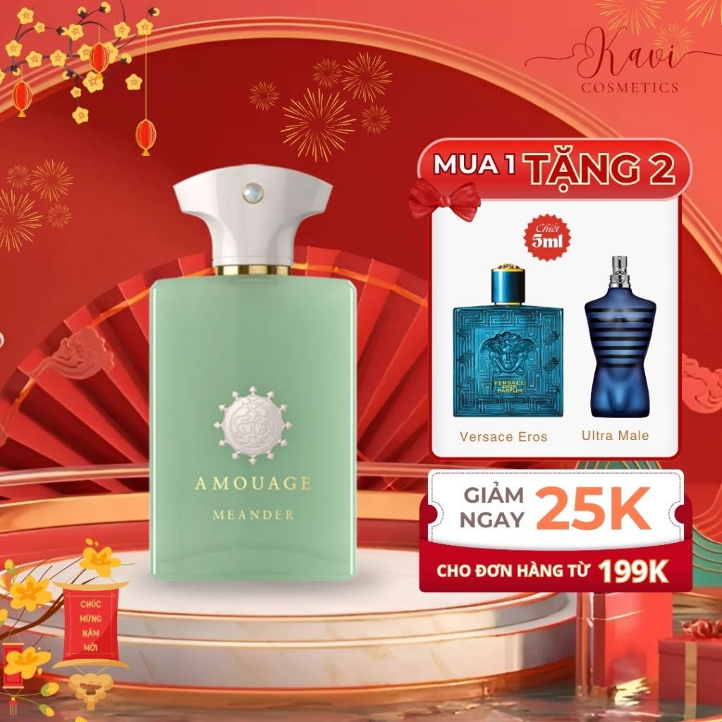 Nước hoa chiết 10ml nam Amouage Meander EDP hương thơm thanh lịch ...
