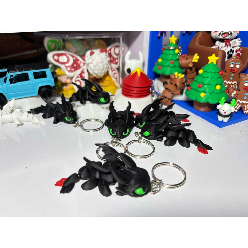 MÓC KHOÁ RĂNG SÚN ( Toothless ) in 3D V2 | Shopee Việt Nam