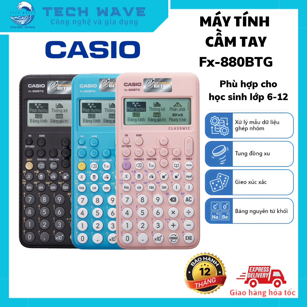 máy tính casio fx 880 btg - Giá Tốt, Miễn Phí Vận Chuyển, Đủ Loại ...