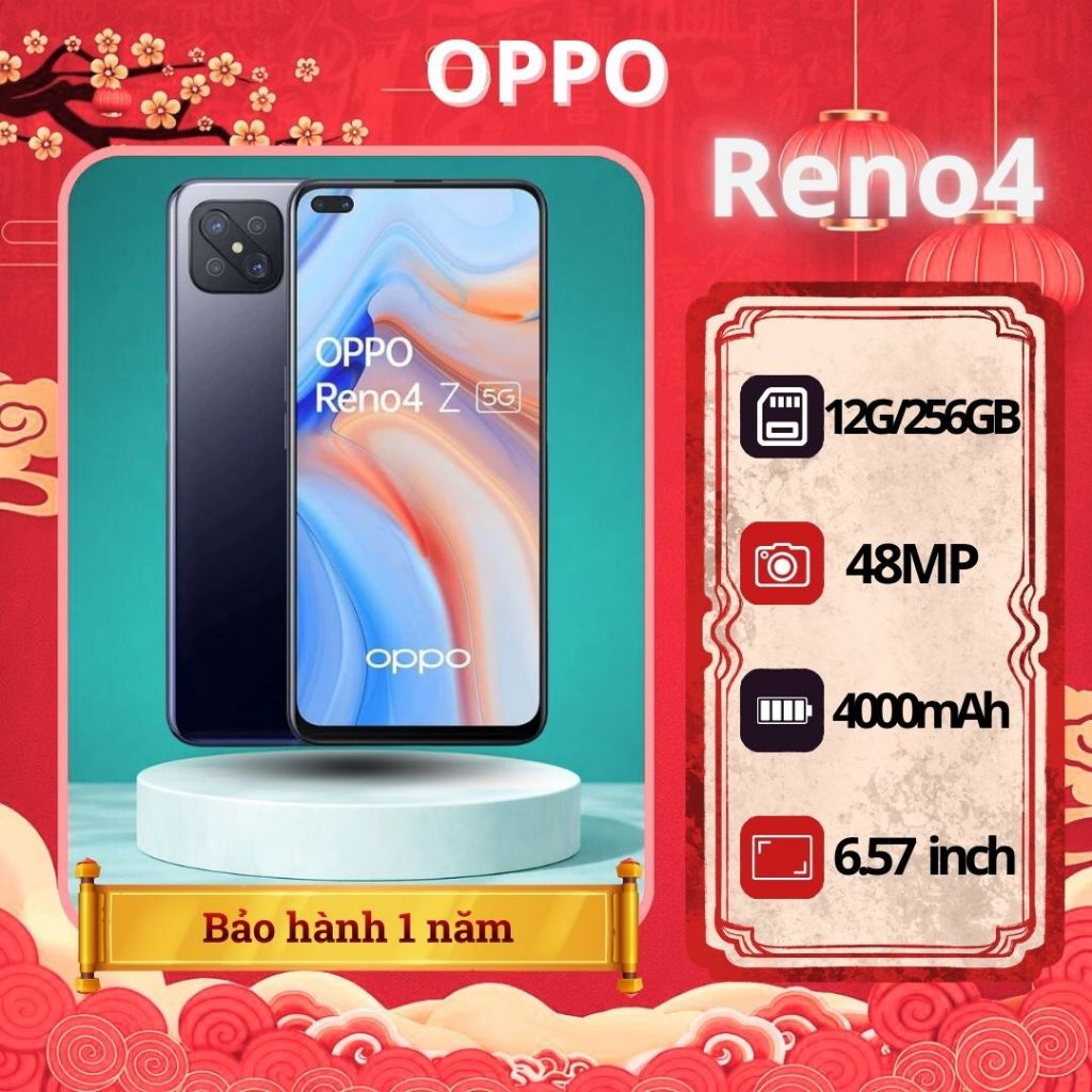 Điện thoại OPPO Reno4 Z 5G (12GB/256GB) – Màn 120Hz Mượt Mà | Hiệu Năng ...