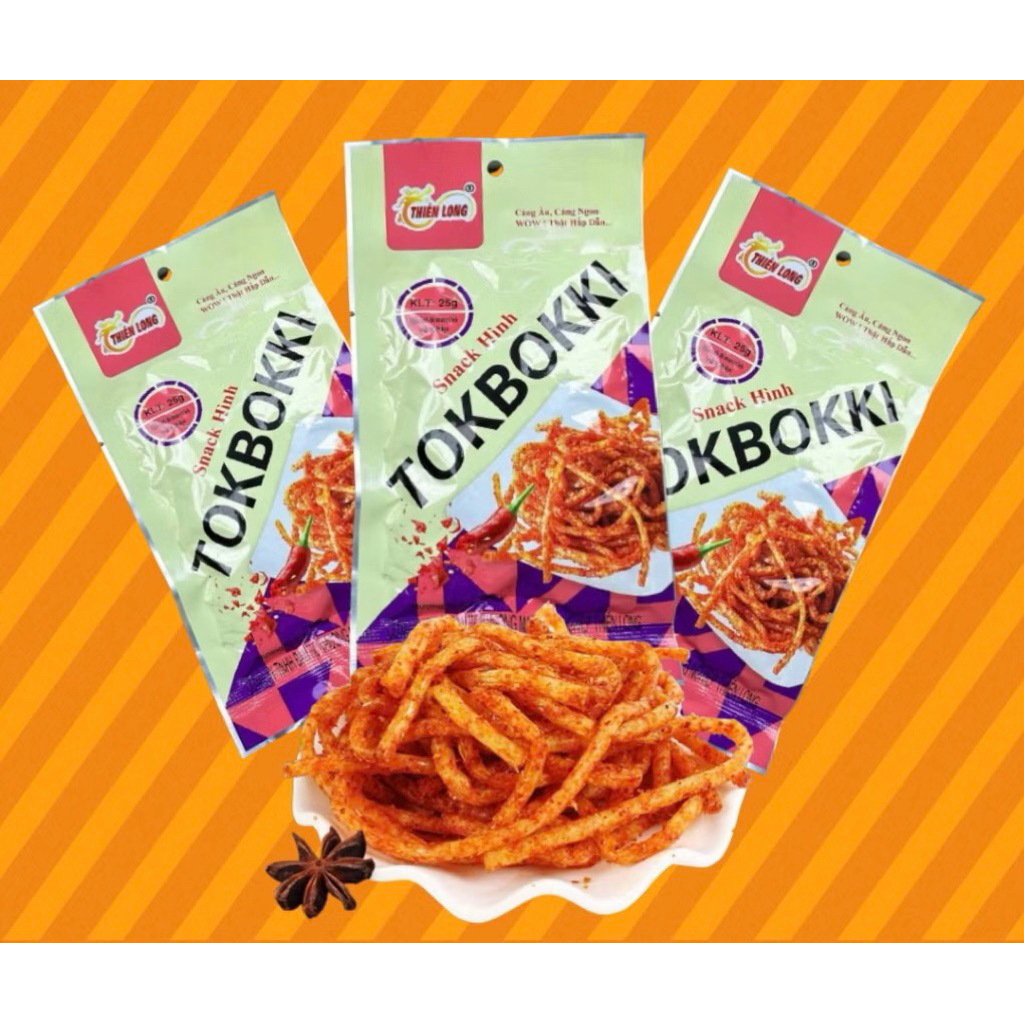 combo 30 gói snack cay cay toboki | Shopee Việt Nam