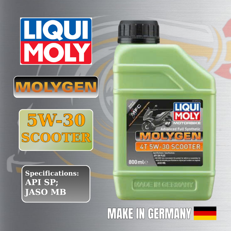 Nhớt xe tay ga cao cấp Liqui Moly Molygen Scooter 5W30 800ML chính hãng ...