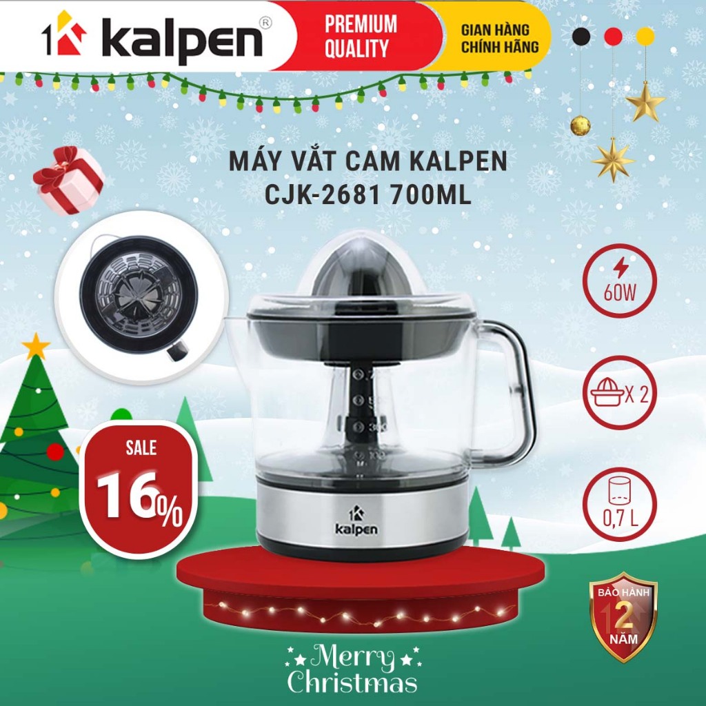 Máy vắt cam Kalpen CJK-2681 700ml hàng chính hãng | Shopee Việt Nam