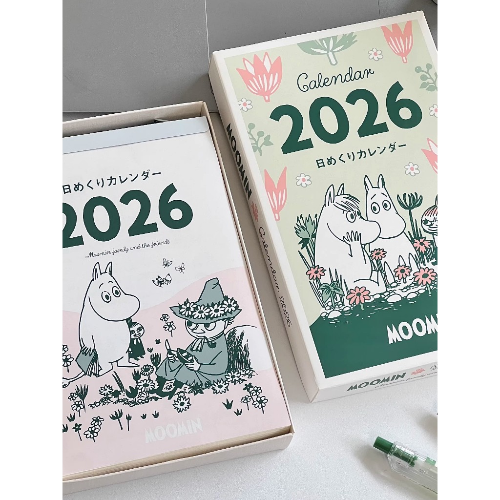 Lịch Moomin 2026 xé từng ngày 365 trang truyện tranh để bàn & treo ...