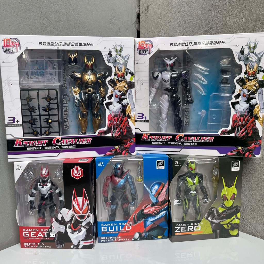 MÔ HÌNH Kamenrider zero one build kabuto geats fang joker kuga | Shopee ...