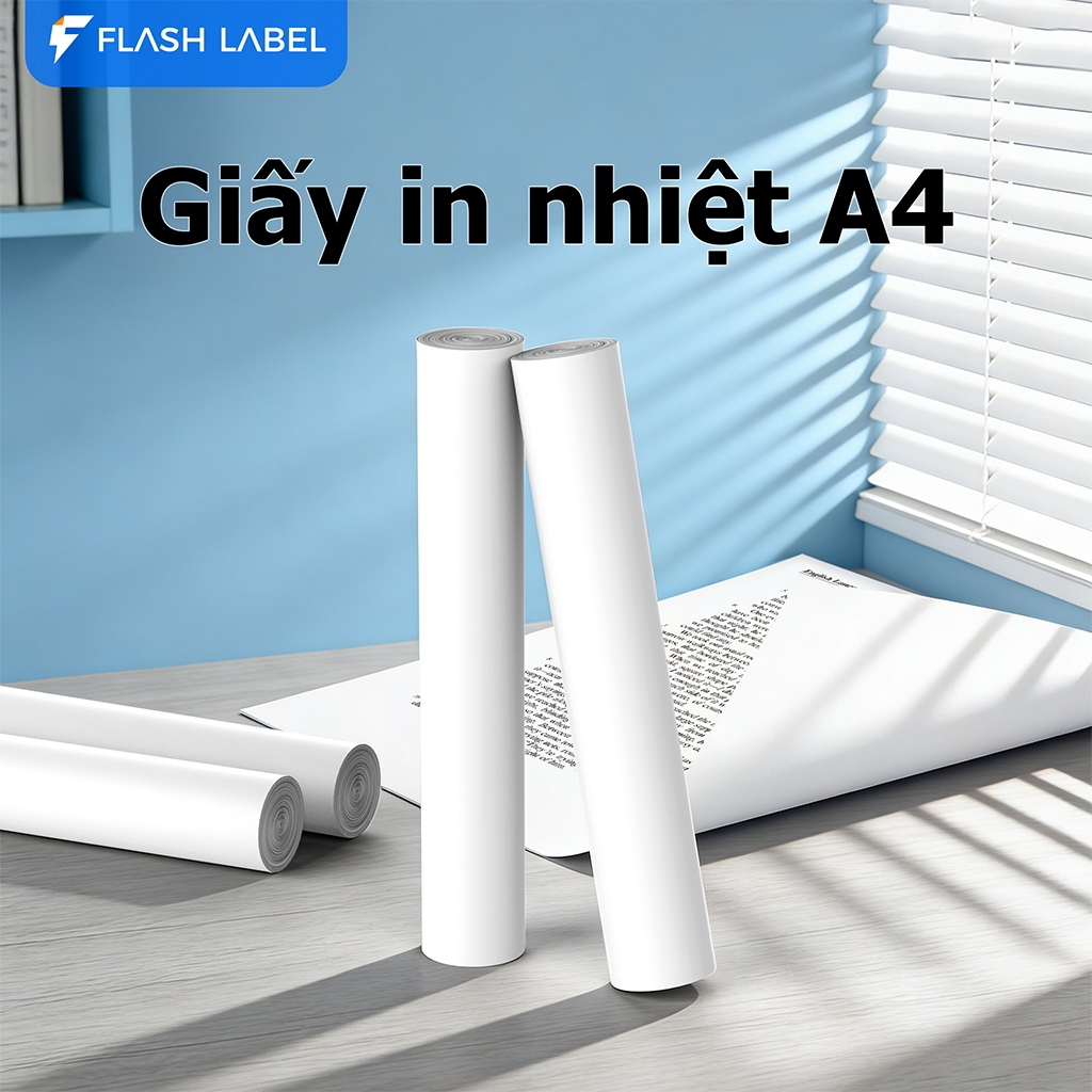 Giấy nhiệt A4 210 * 300mm Thermal Printer Paper Printing Paper Quick ...