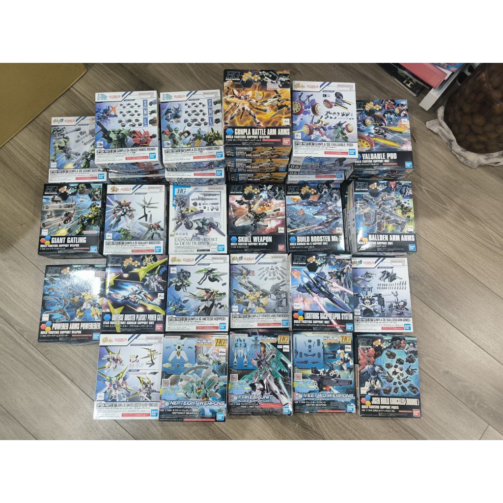 Tổng Hợp Mô Hình Lắp Ráp Bandai High Grade (HG) Build Fighters Option ...