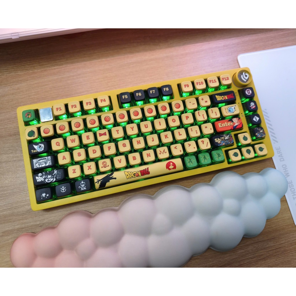 Bàn Phím Cơ Không dây Hi75C Pro Yellow Nhôm 3 Mode | Led RGB | Keycap ...