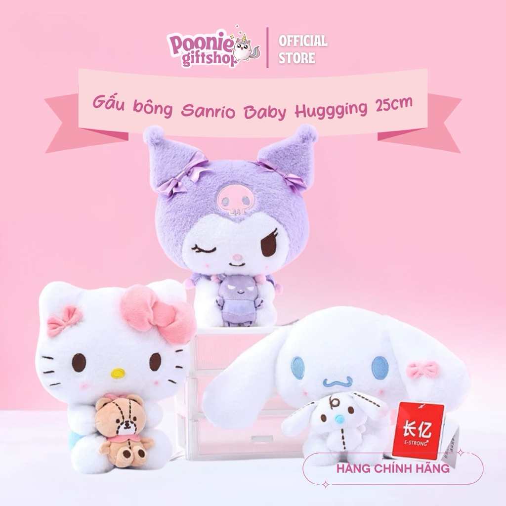 [ CHÍNH HÃNG SANRIO ] Gấu bông Sanrio Baby Hugging Buddies 25cm ...