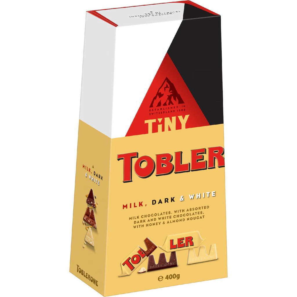 Socola Toblerone Tiny Milk Dark & White Chocolate Gift Box 400g ...