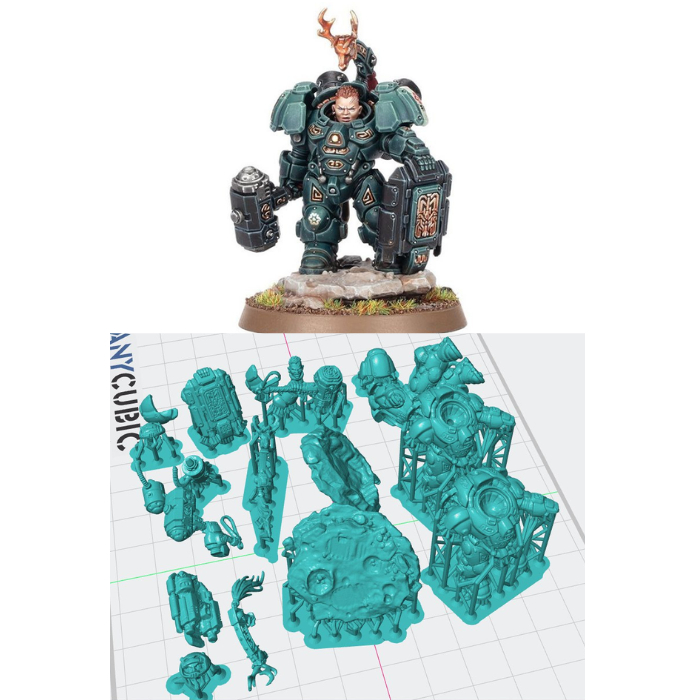 Mô hình in 3D Resin WH_30K_40K Leagues of Votann | Shopee Việt Nam