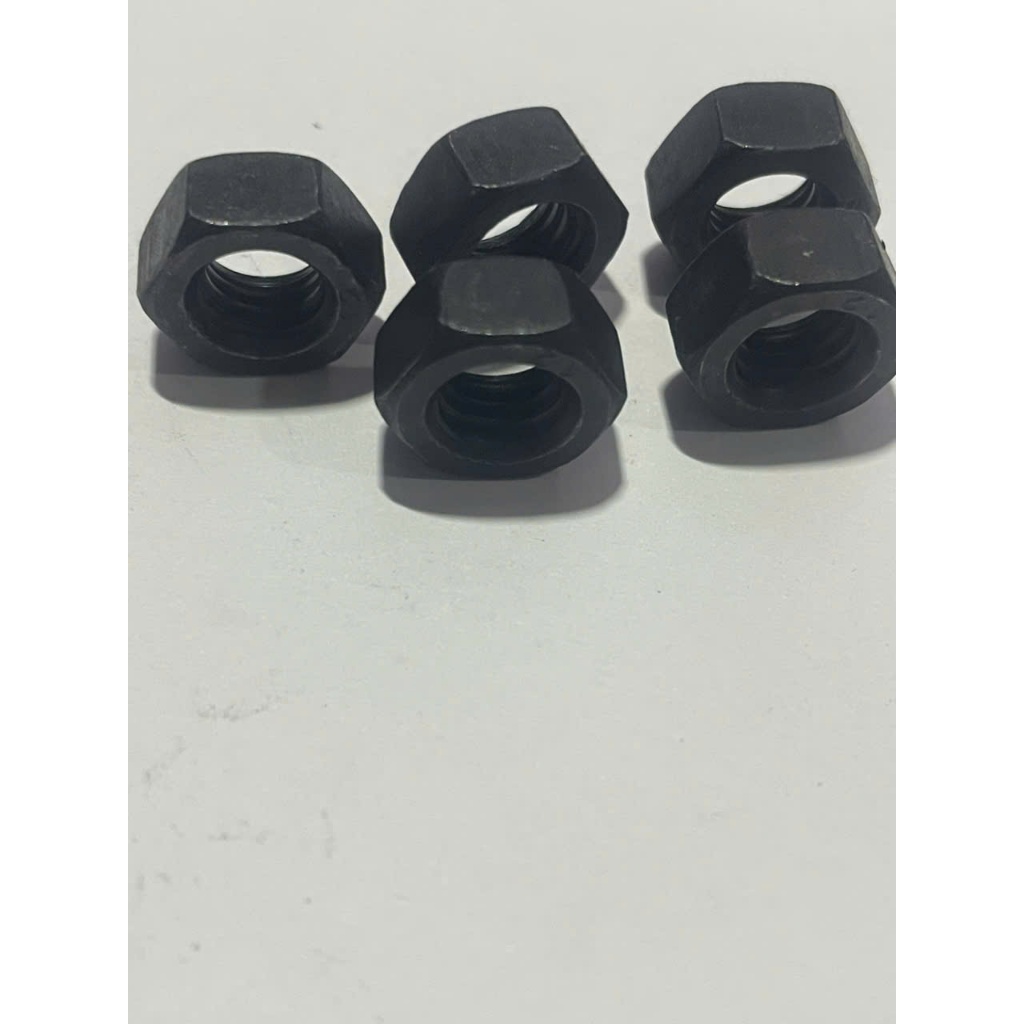 Đai ốc thép đen, Tán Ecu thép đen dùng Cho Bulong M6, M8, M10, M12, M14 ...